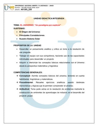 Fase 2 unidad didactica | DOCX