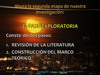Fase exploratoria | PPTX