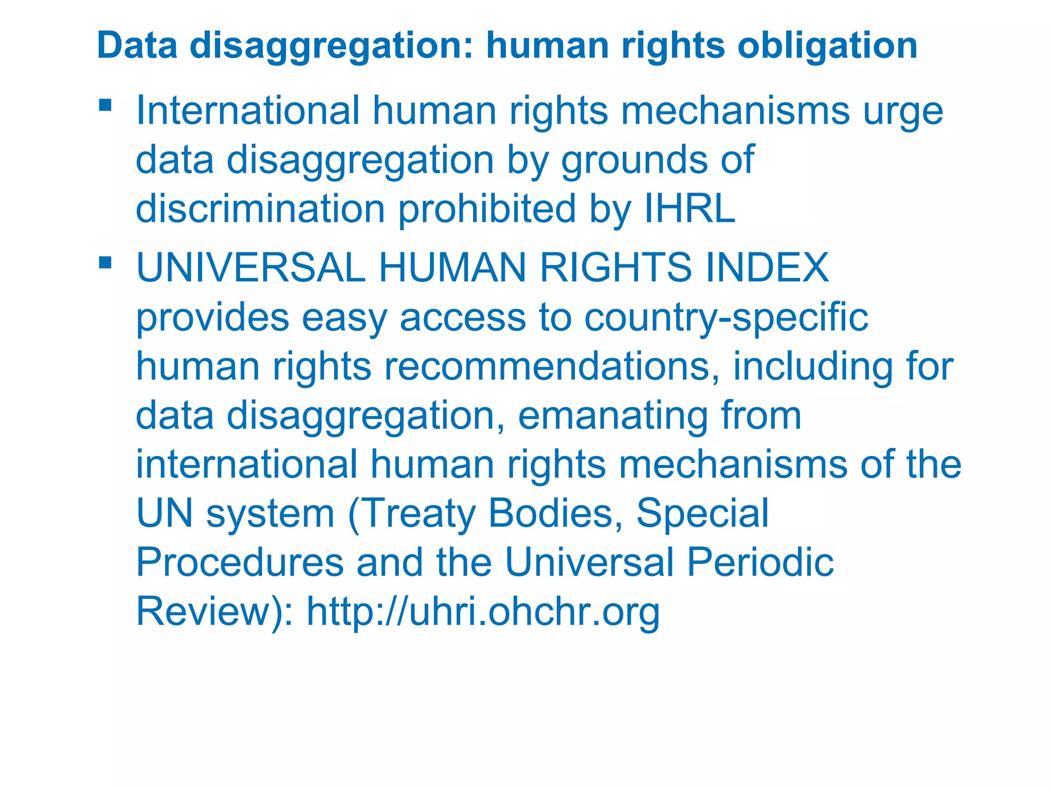 Office of the High Commissioner for Human Rights | PPT