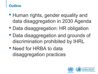 Office of the High Commissioner for Human Rights | PPT
