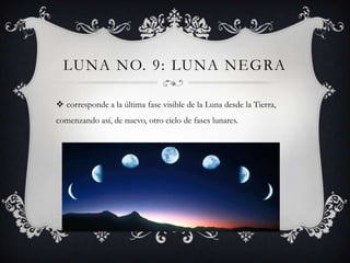 Fases de la luna | PPTX
