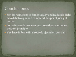 Fases del peritaje (1) | PPTX