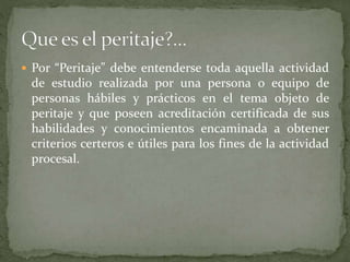 Fases del peritaje (1) | PPTX
