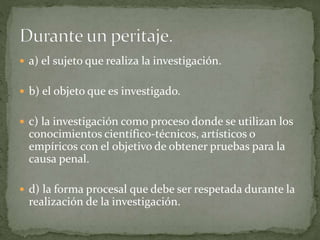 Fases del peritaje (1) | PPTX