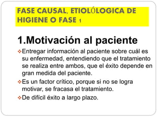 Fases del_tratamiento_periodontal | PPTX