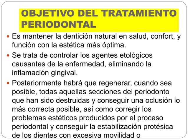 Fases del_tratamiento_periodontal | PPTX