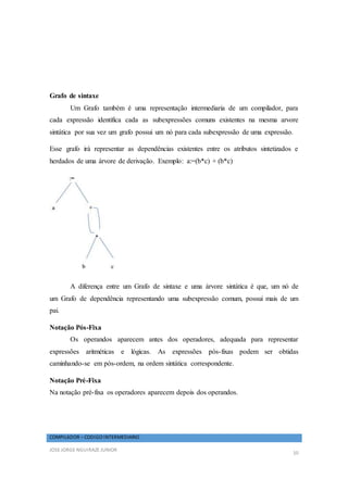 Fases de um compilador | DOCX