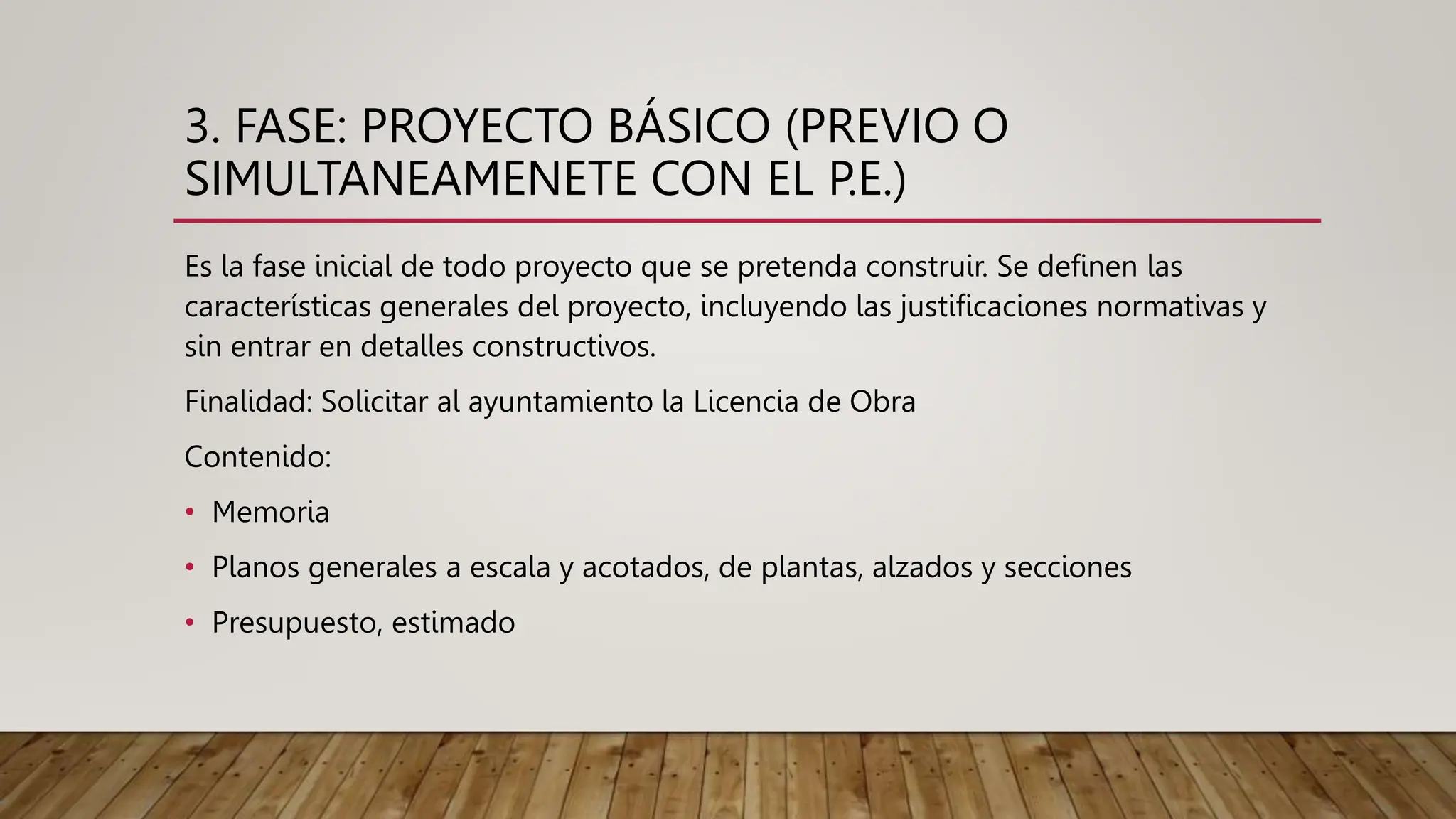 Fases de una proyecto de EDIFICACIon, obra civil | PPT