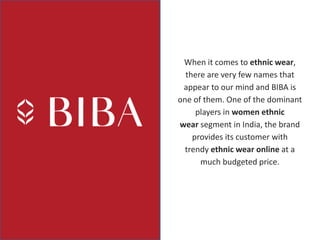 Biba Fashion Trends | PPTX