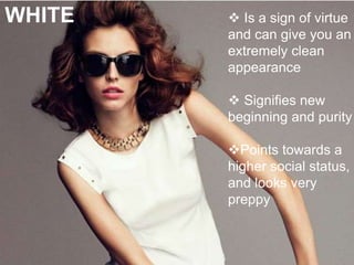 Dress Color Codes | PPTX | Women\'s Clothing | Women\'s Fashion