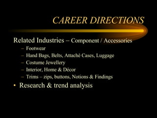 Fashion A Career | PPT