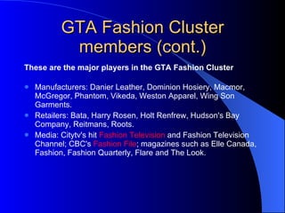 Fashion Cluster | PPT