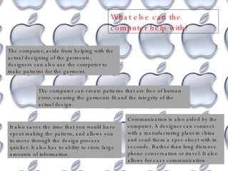 Fashion Design & The Computer | PPT