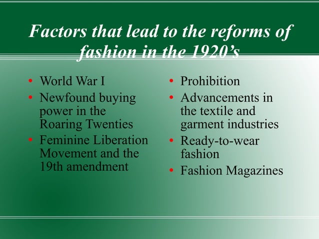 1920s Fashion Guide | PPT