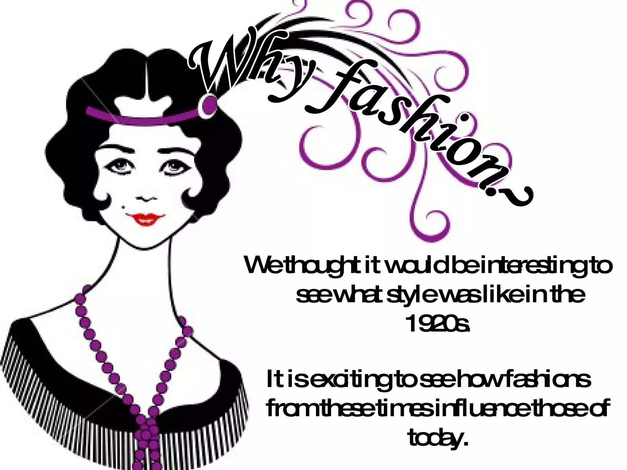 Fashion In The 1920s Power Point | PPT