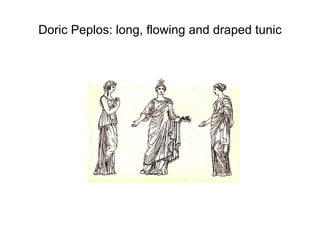 Modern Doric Peplos