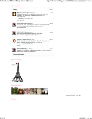 Fashion meows-reviews-motives-cosmetics | PDF