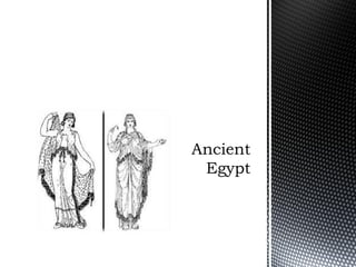 Fashion and clothing in ancient times | PPT
