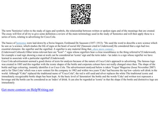 Fashion And Semiotics Essay | PPT