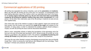 Fashionbi slide share 3 d printing in fashion and textile | PDF