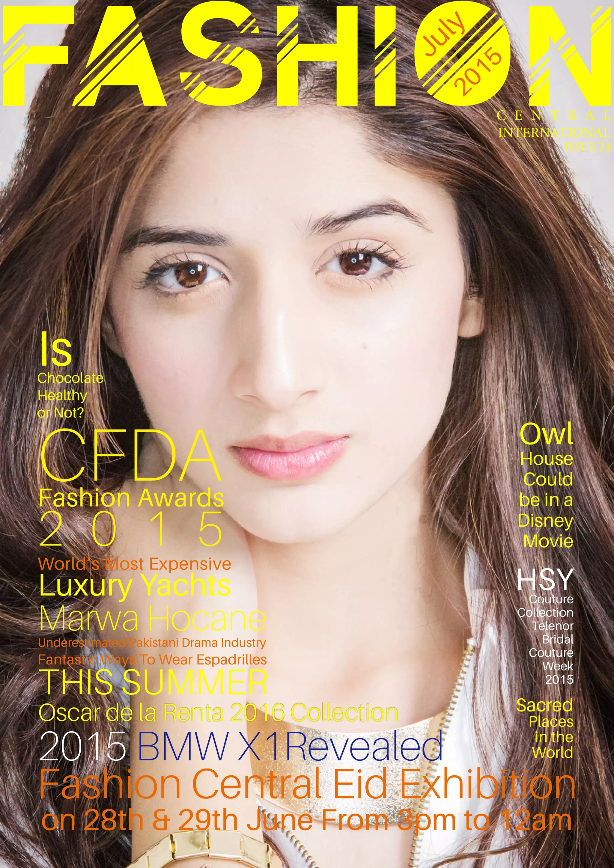 Fashion central international july magazine issue 2015 | PDF