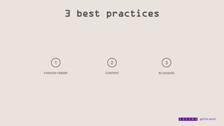 De best practices van Fashionchick | PPT