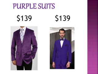 Fashion color suits | PPTX