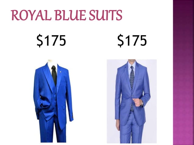Fashion color suits | PPTX