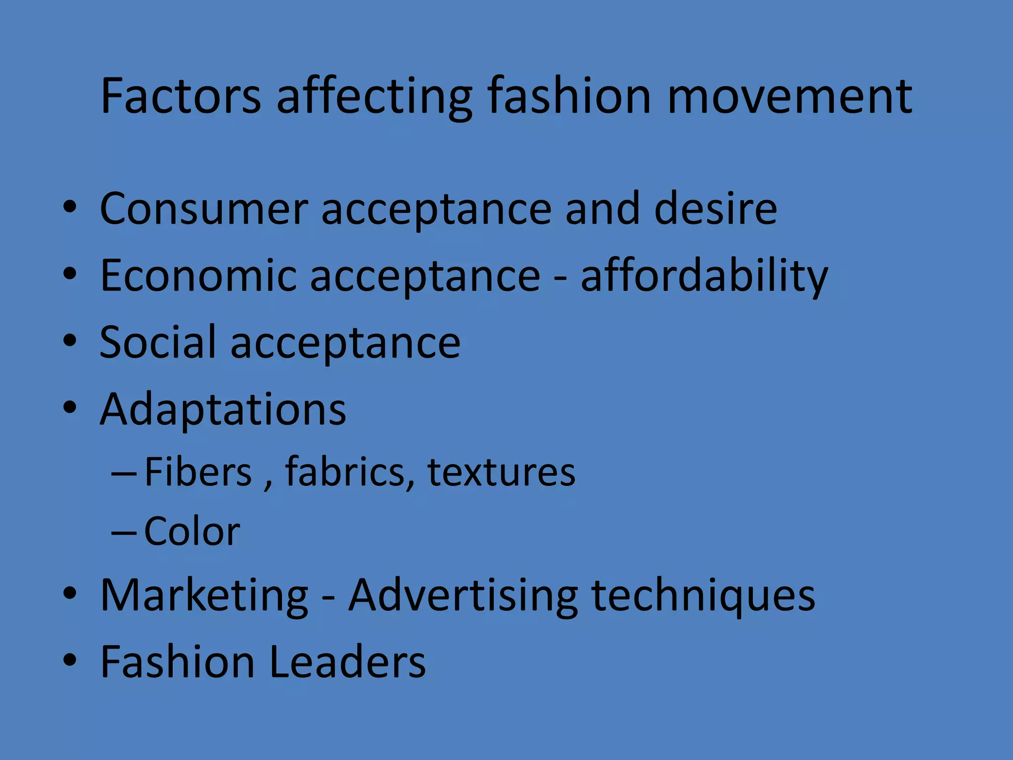 Fashion cycle | PPT
