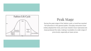 Fashion Cycle Stages - 5 Stage Breakdown | PDF