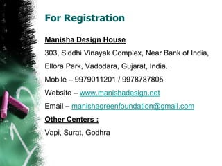 MANISHA DESIGN - FASHION DESIGNING COURSE VAPI VADODARA | PDF