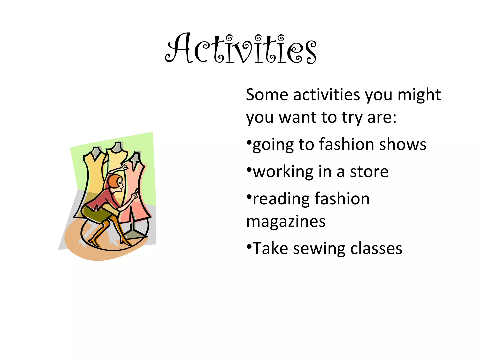 Fashion designer emilia | PPT