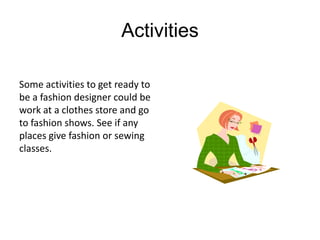 Fashion designer hannah | PPTX