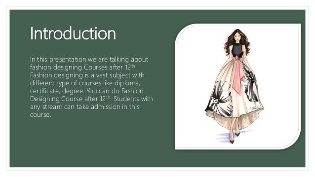 Fashion Designing Courses After 12th.pptx