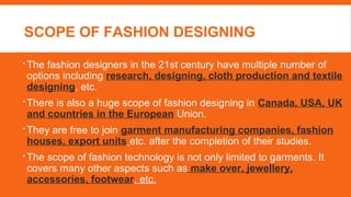 Fashion designing & job opportunities_Dr.Ash