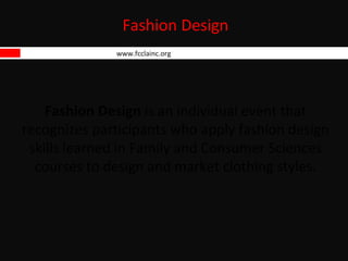 Fashion design power point | PPT