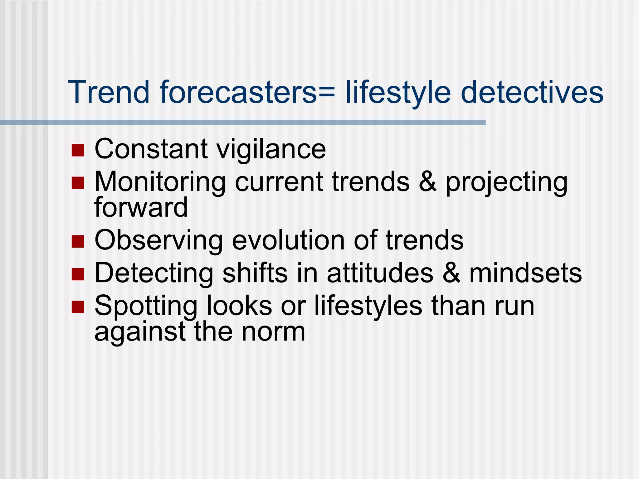 Fashion forecasting | PPT