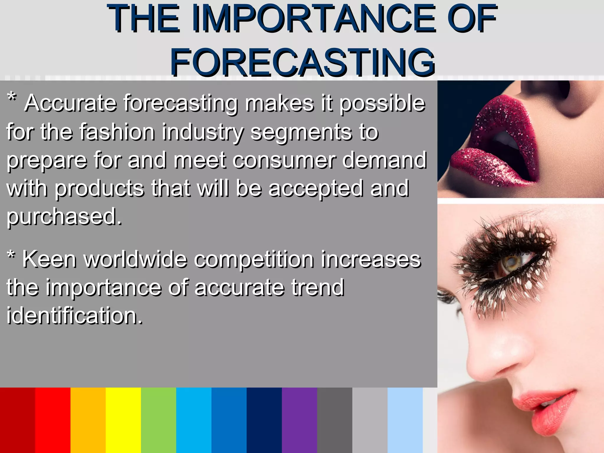 Fashion forecasting | PPT