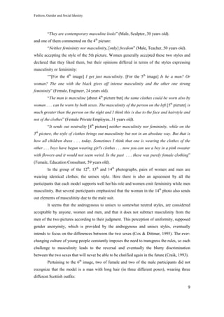 Fashion, gender and social identity | PDF