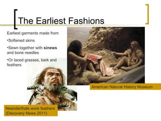 Fashion History Overview | PPT