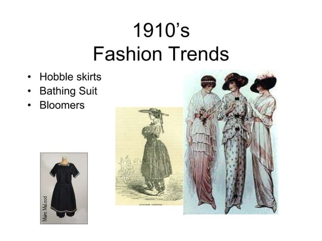 Fashion History | PPTX | Women\'s Clothing | Women\'s Fashion