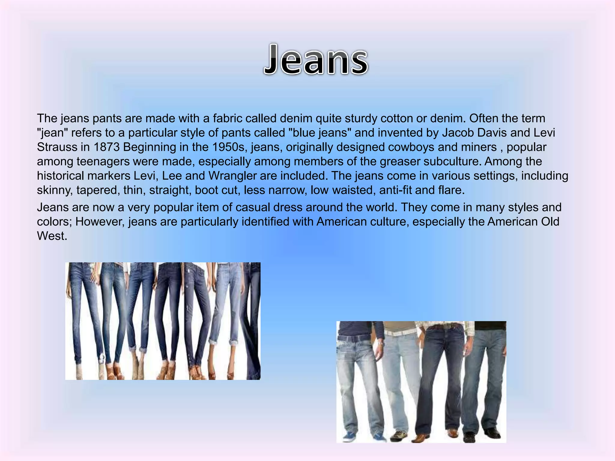 Fashion history | PPTX