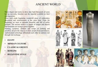 Fashion history 2nd year fashion design diploma | PDF