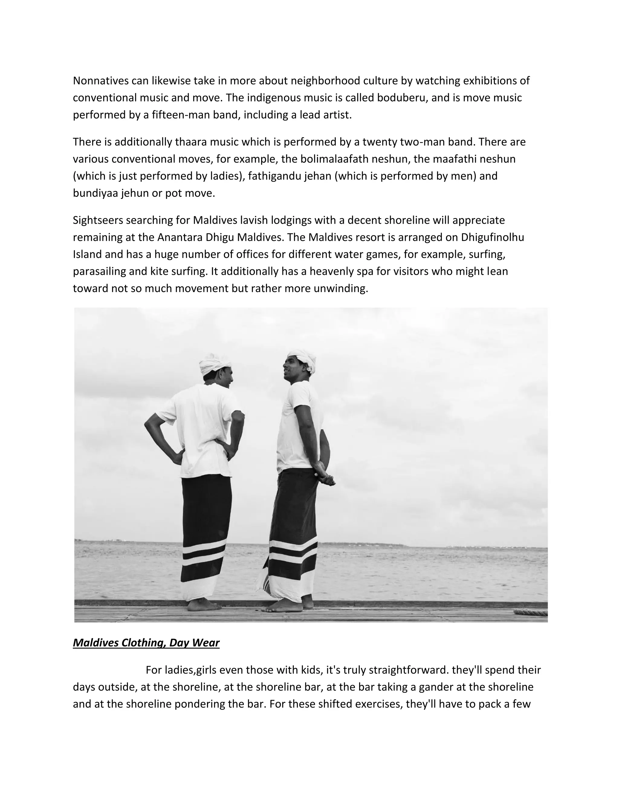 Fashion in maldives | PDF