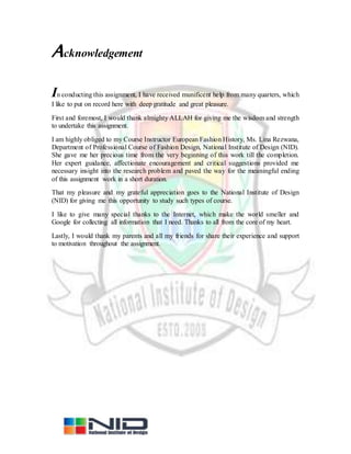 Fashion in the 60, 70 & 80 | PDF