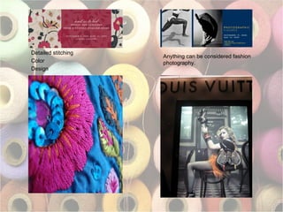 Redefining Fashion Final Project | PPT