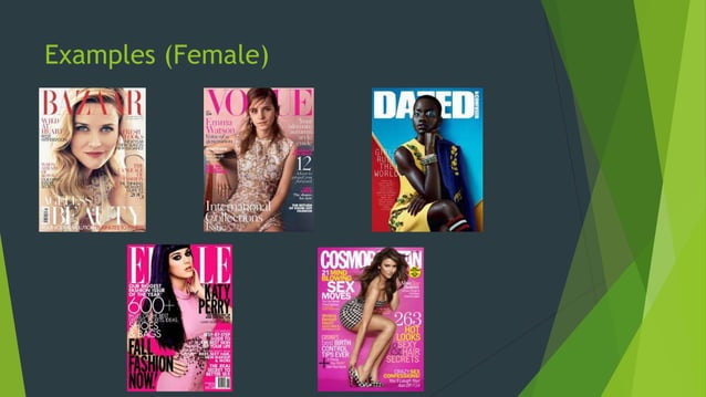 Fashion magazine conventions-NEA 1 | PPT