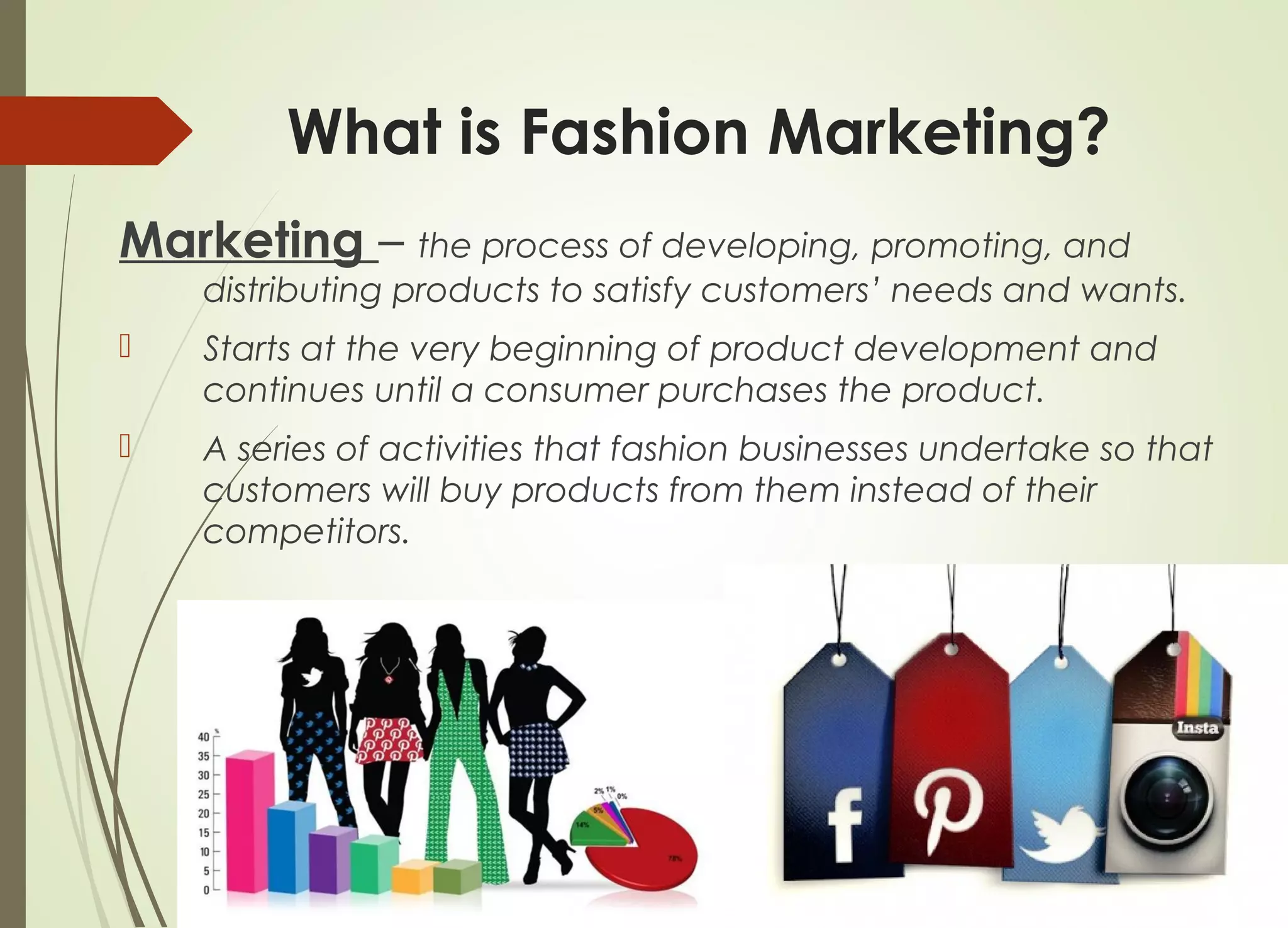 Fashion marketing concepts | PPT