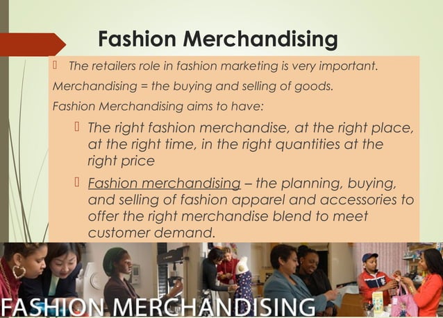Fashion marketing concepts | PPT | Marketing and Advertising | Business