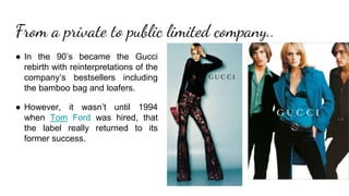 Gucci- "The Iconic Brand" | PPTX